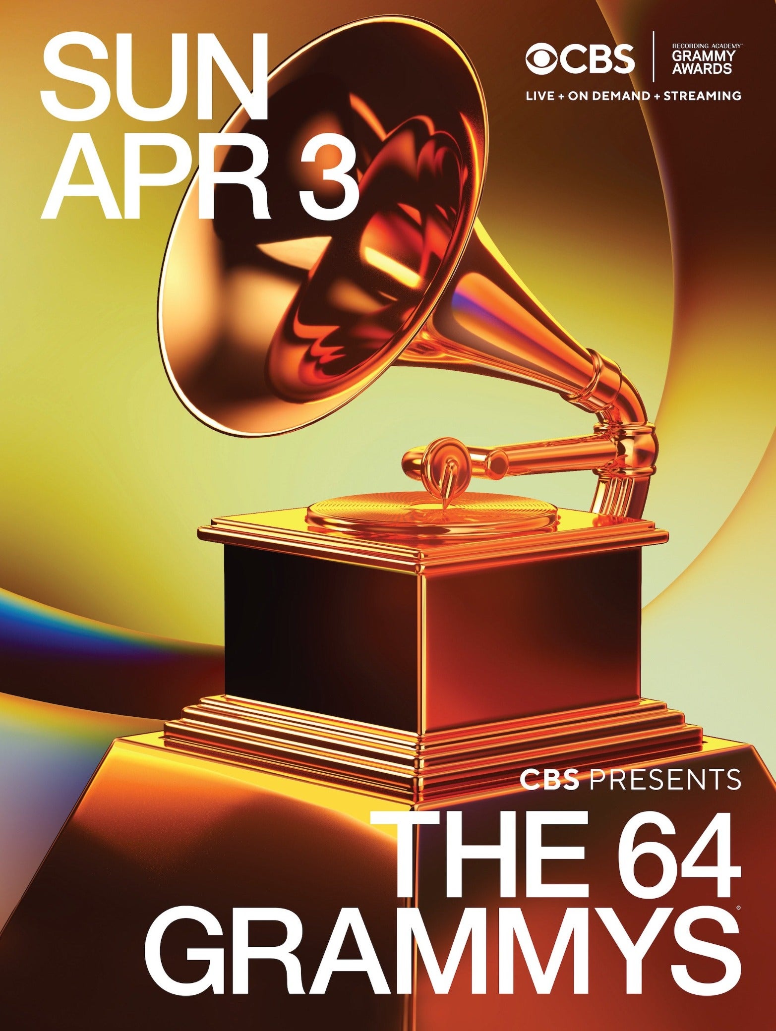 64 GRAMMYs OFFICIAL POSTER | GRAMMY Museum Store