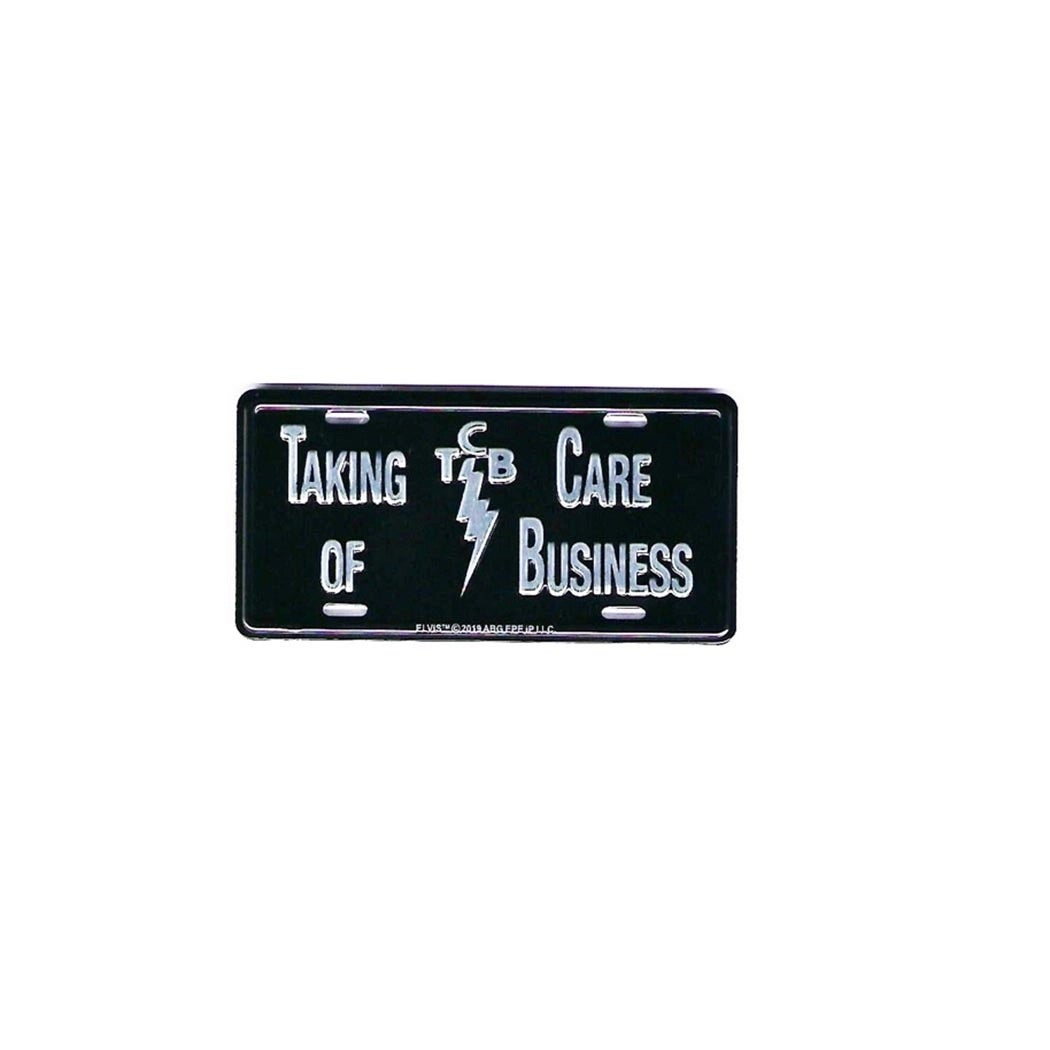 Elvis Magnet - License Plate TCB | GRAMMY Museum Store