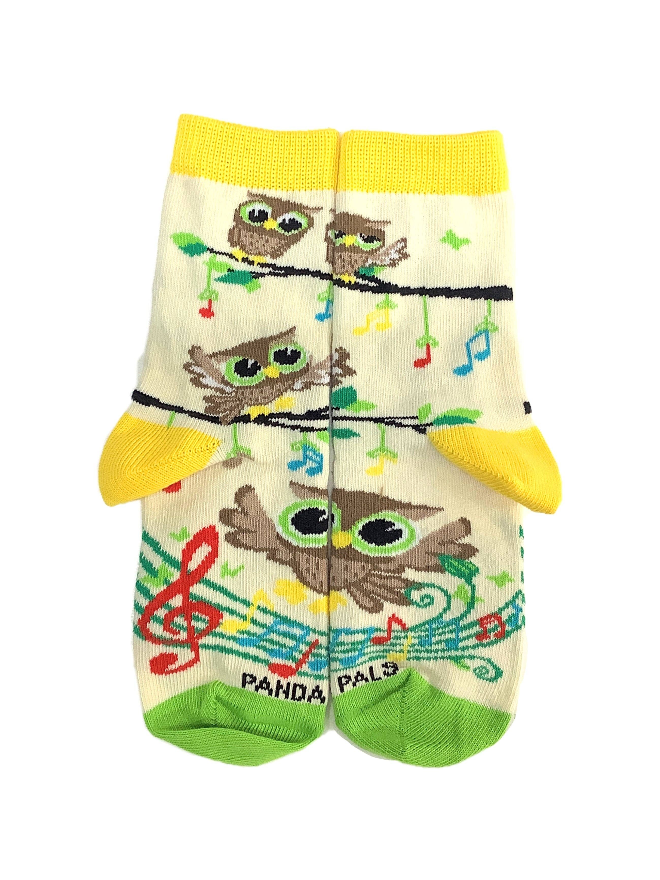 Owls Chorus Music Notes Socks | GRAMMY Museum Store