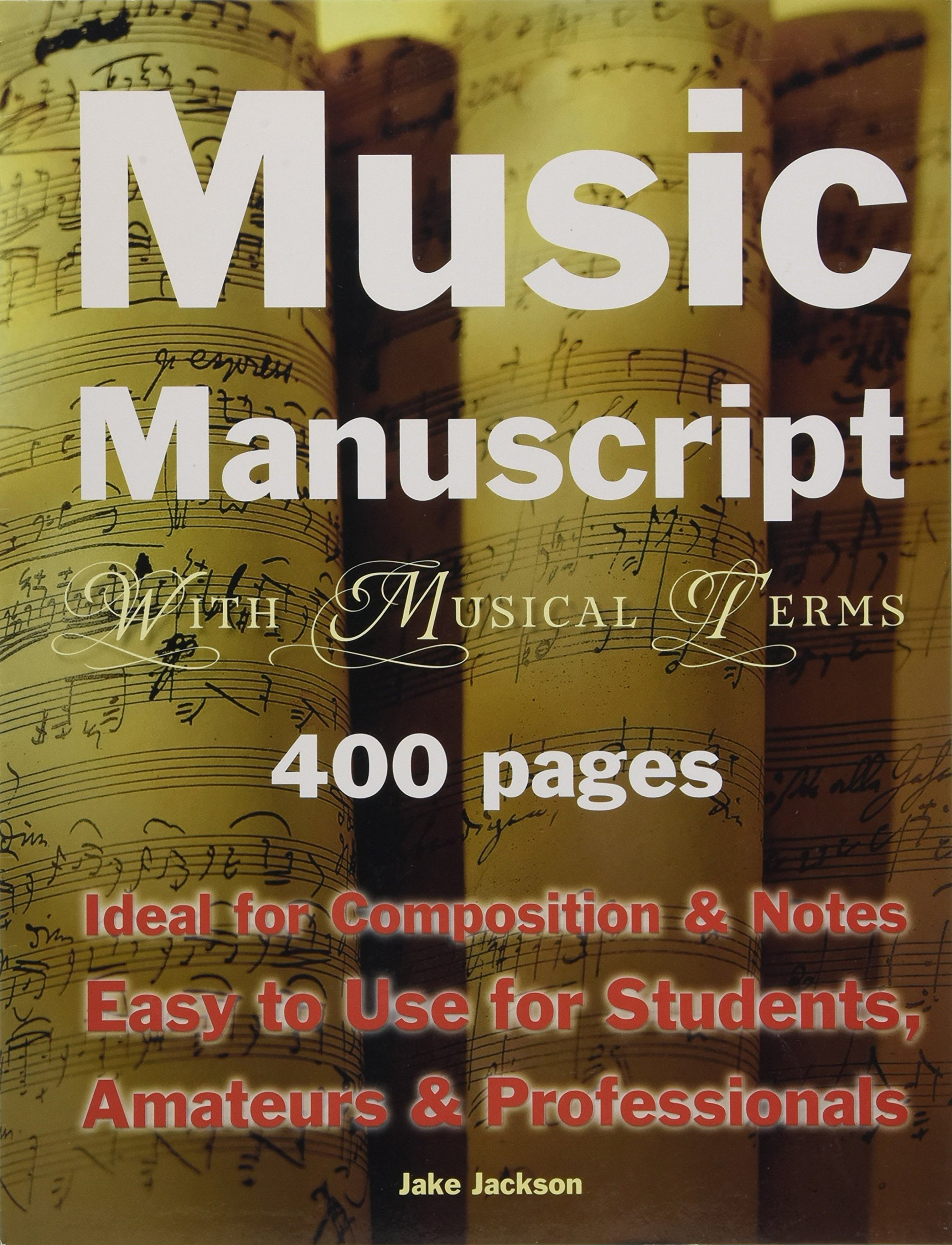 Book - "Music Manuscript With Musical Terms" - Jake Jackson | GRAMMY ...